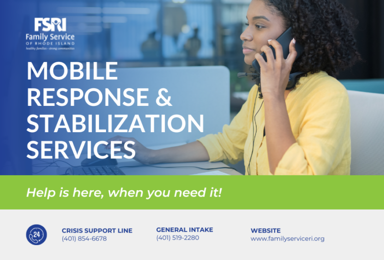 Mobile Response & Stabilization Services - Family Service of Rhode Island